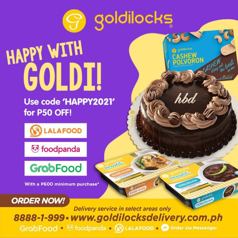 Goldilocks P50 OFF Promo | Manila On Sale