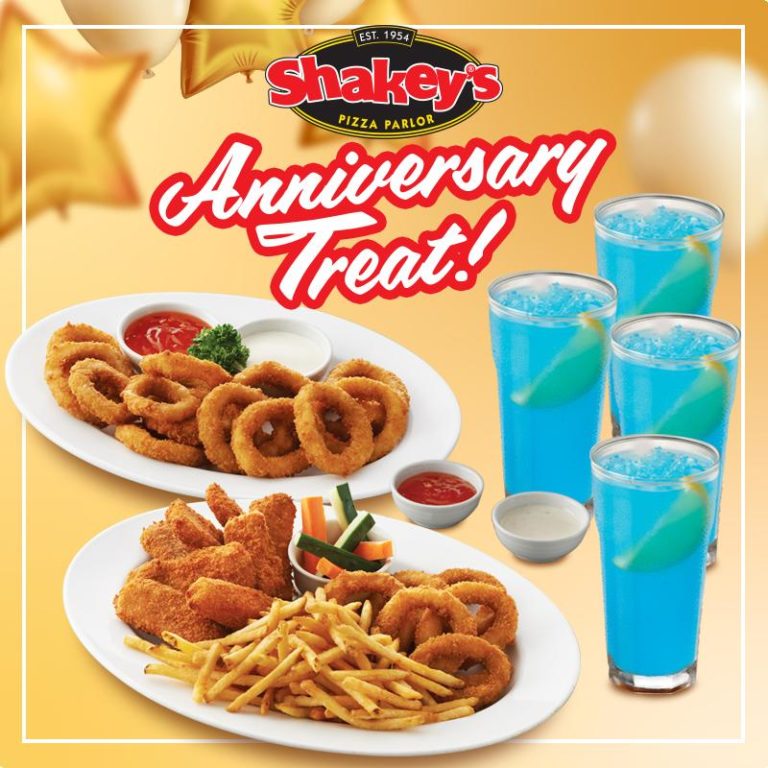 Shakey’s Anniversary Treat Promo | Manila On Sale