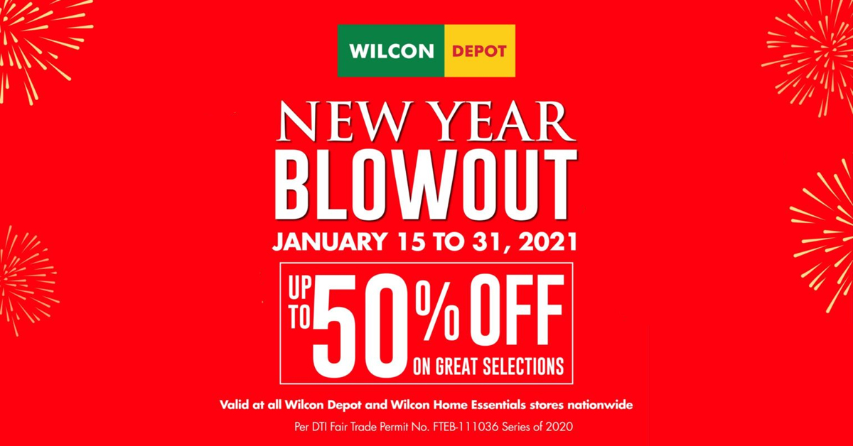 Wilcon Depot New Year Blowout Sale | Manila On Sale