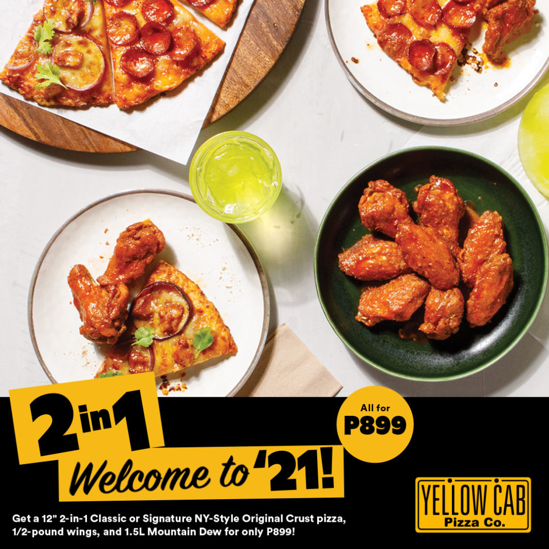 Yellow Cab Pizza – 2 in 1 Pizza Promo | Manila On Sale