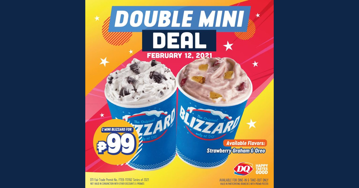 Dairy Queen – Double Mini Deal | Manila On Sale