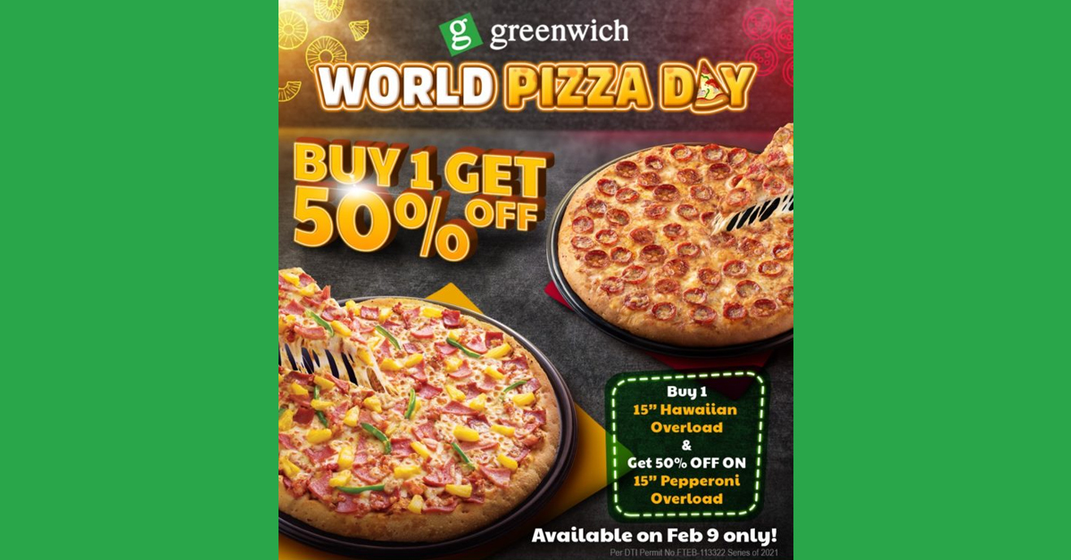 Greenwich – World Pizza Day Promo | Manila On Sale
