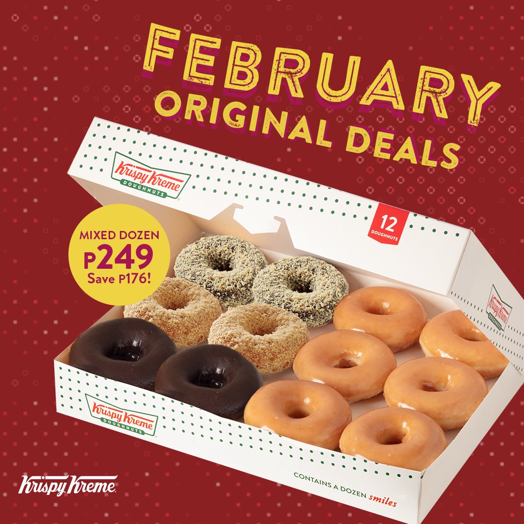 Krispy Kreme February Deal | Manila On Sale