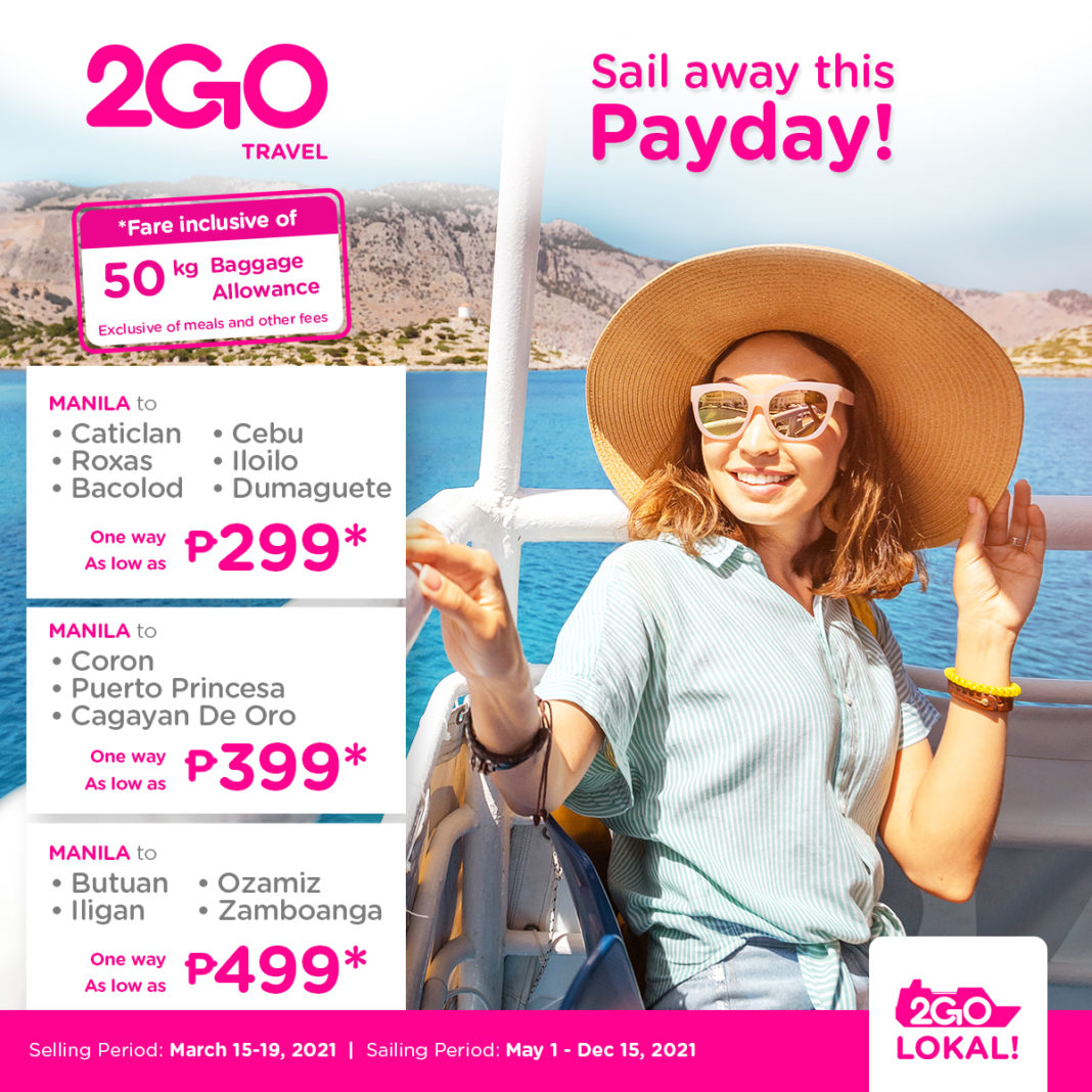 2GO Travel – Labor Day Promo | Manila On Sale