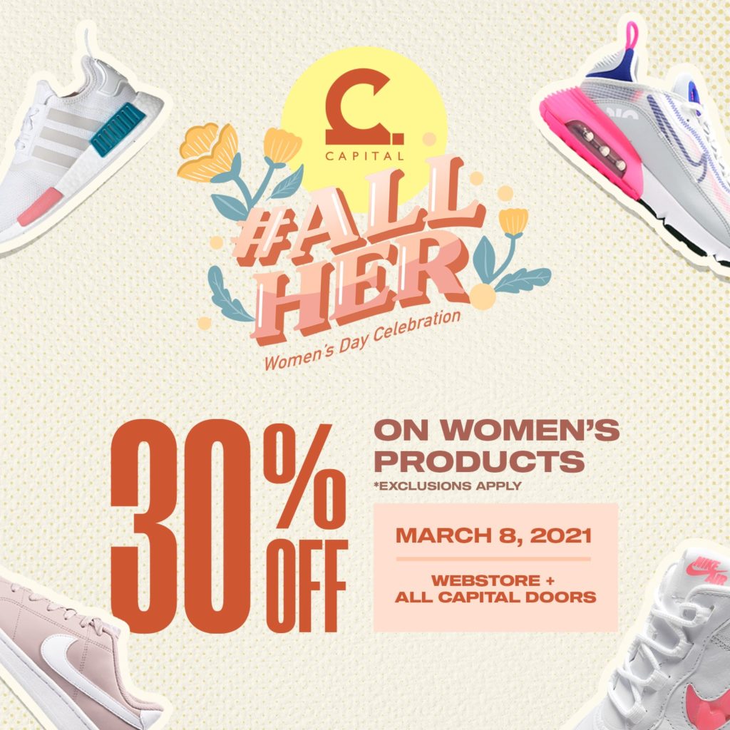 Capital PH – 30% OFF ALL HER SALE | Manila On Sale