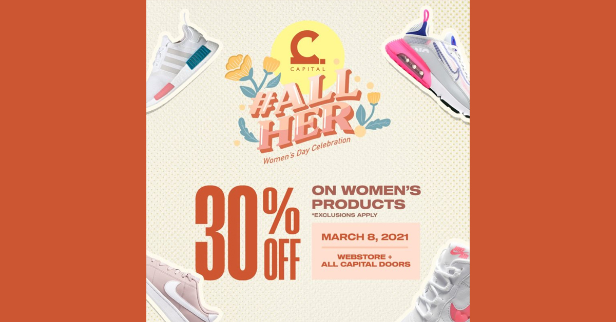 Capital PH – 30% OFF ALL HER SALE | Manila On Sale