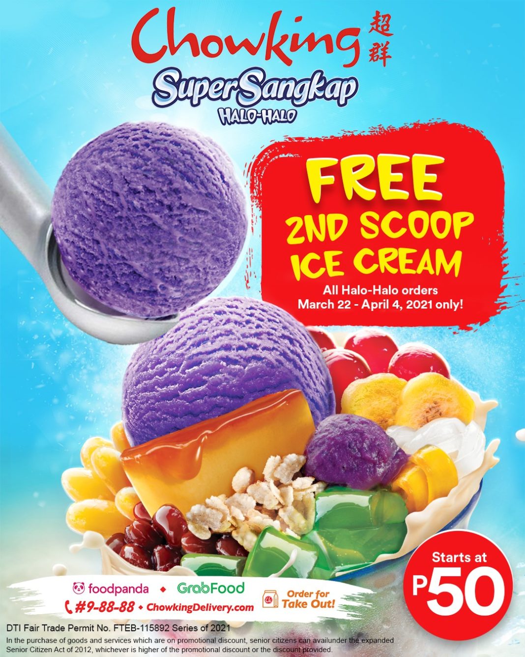 Chowking FREE 2nd Scoop Of Ice Cream On Halo Halo Promo Manila On Sale Chowking FREE 2nd Scoop Of Ice Cream On Halo Halo Promo Manila On Sale