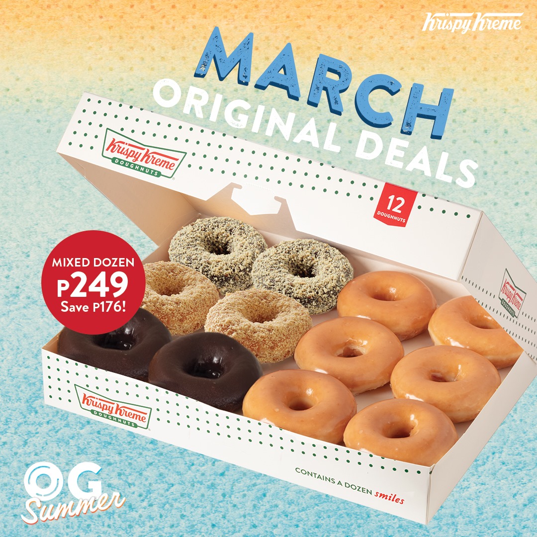 Krispy Kreme – March Original Deals | Manila On Sale