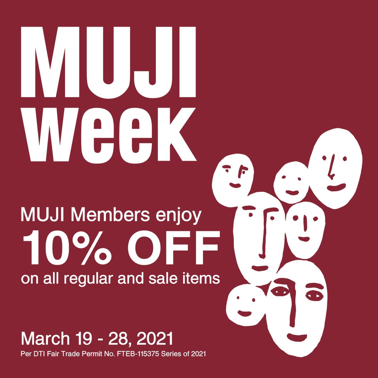 MUJI Week – 10% Discount on MUJI Items | Manila On Sale