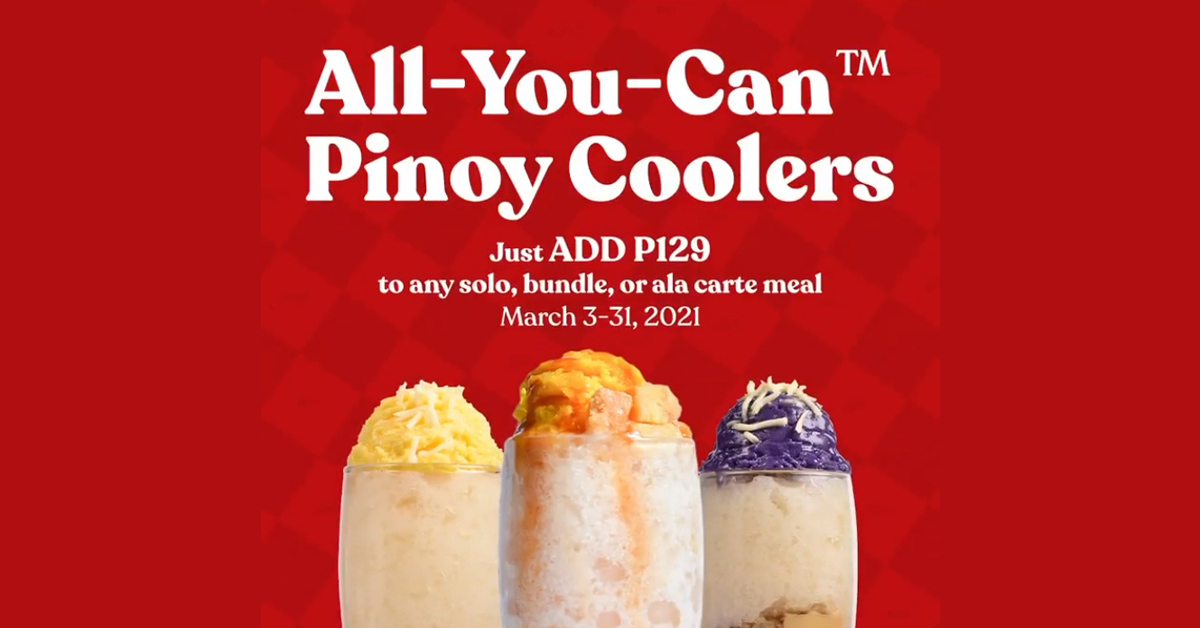 Max’s – All-You-Can Pinoy Coolers Promo | Manila On Sale