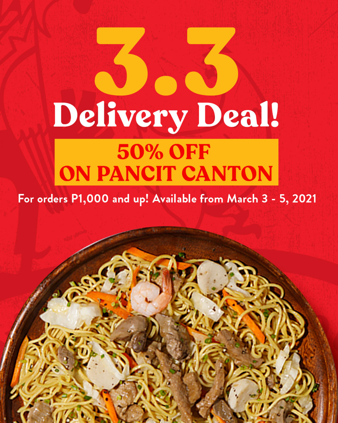 Max’s Restaurant – 50% Pancit Canton Promo | Manila On Sale