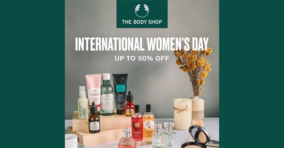 The Body Shop up-to 50% OFF Women’s Month Sale | Manila On Sale