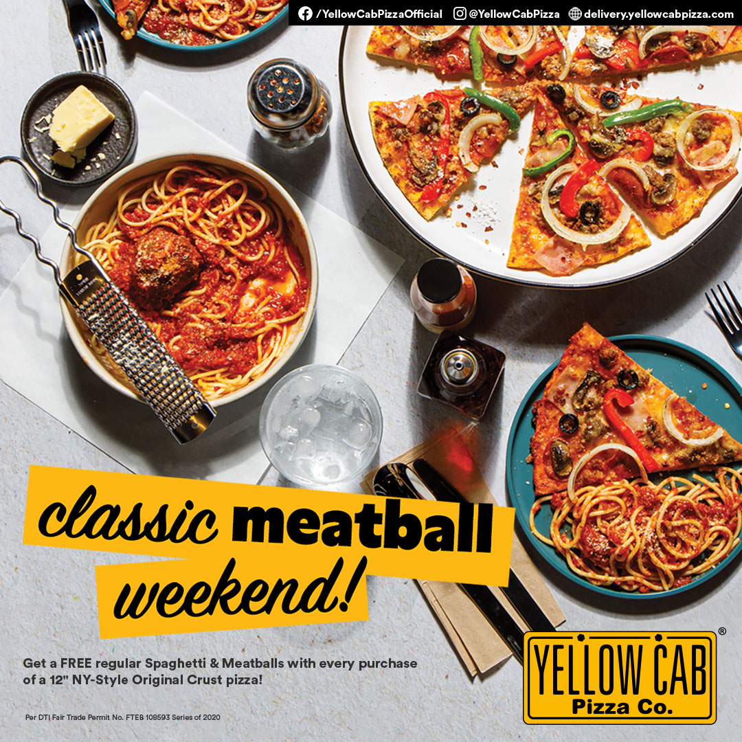 Yellow Cab – FREE Regular Spaghetti & Meatballs Promo | Manila On Sale