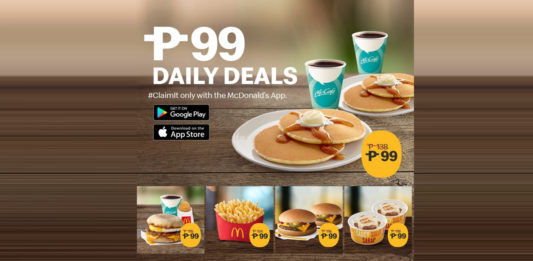 MCDO 99 deals | Manila On Sale