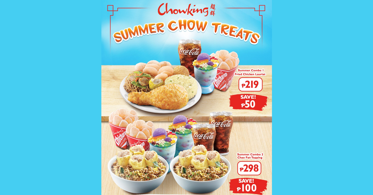 Chowking – Summer Chow Treats Combo | Manila On Sale