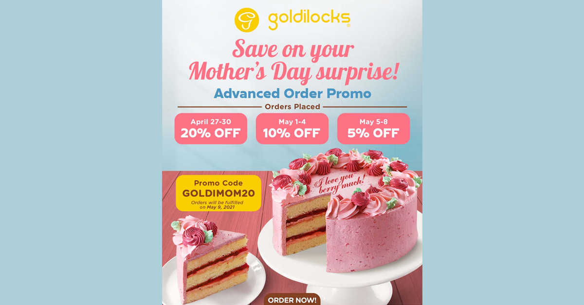 Goldilocks – Mother’s Day Promo | Manila On Sale