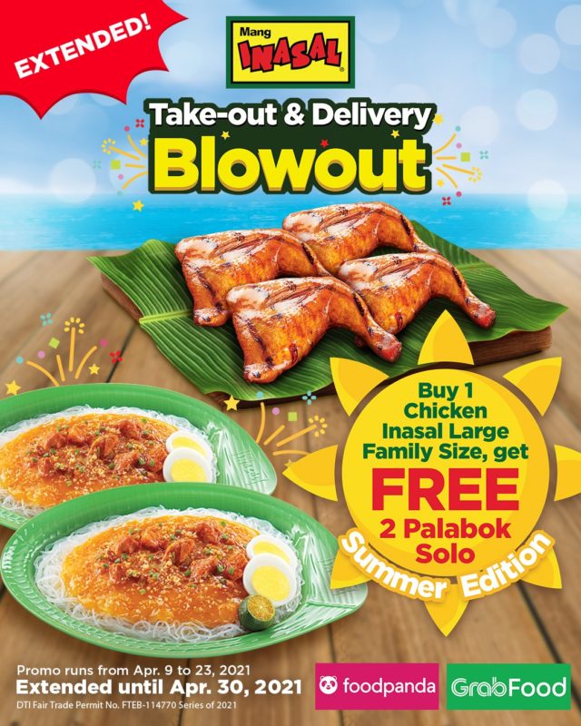 Mang Inasal – Take-out & Delivery Blowout Summer Edition | Manila On Sale