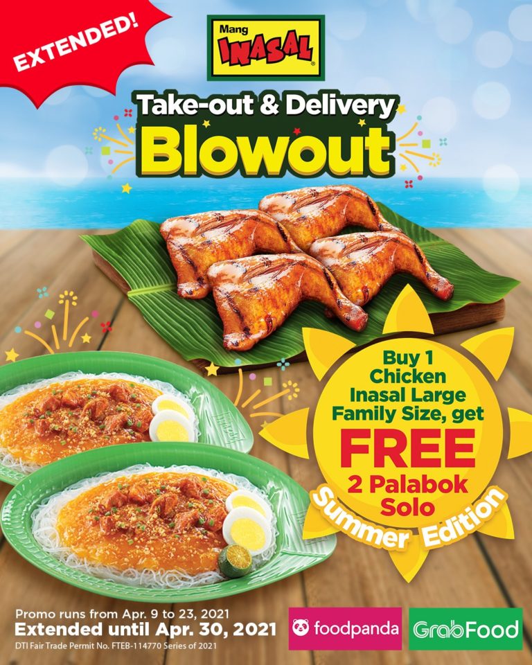 Mang Inasal – Take-out & Delivery Blowout Summer Edition | Manila On Sale