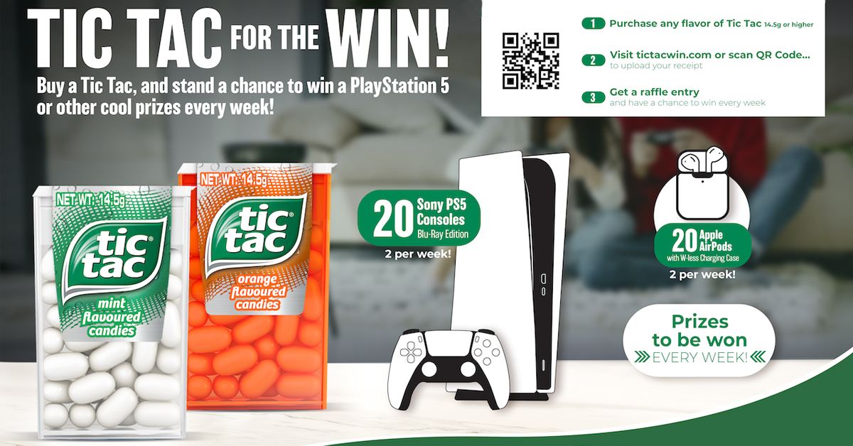 Tic Tac – For the Win Promo | Manila On Sale