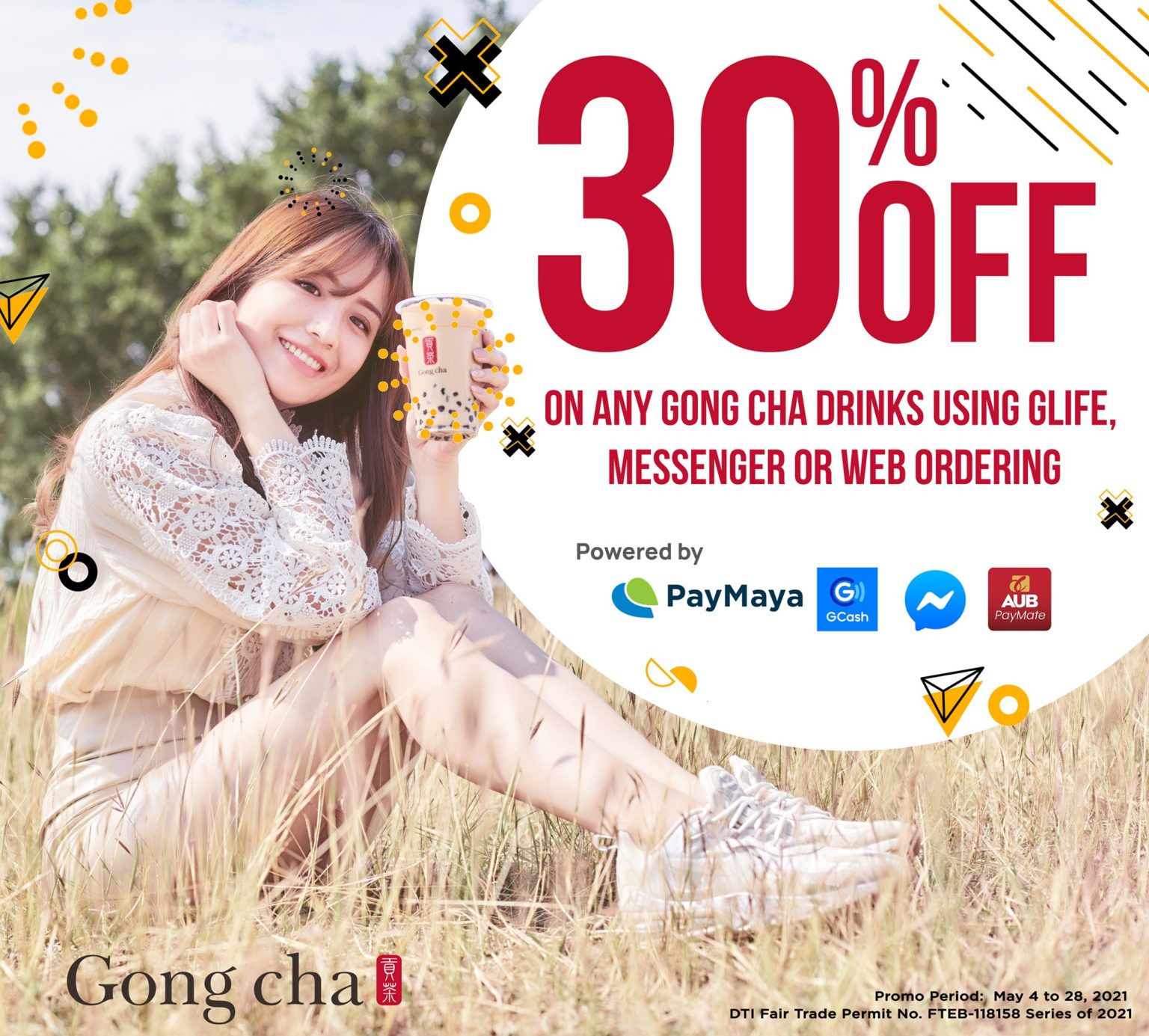 Gong cha – 10th Anniversary Promo | Manila On Sale