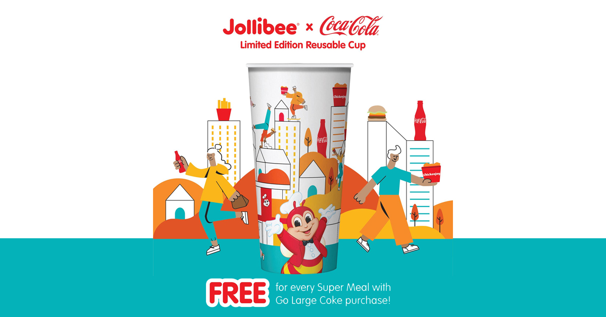 Jollibee x Coca-Cola Reusable Cup Promo | Manila On Sale
