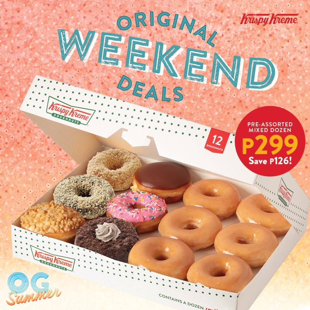 Krispy Kreme – Original Weekend Deals (Save P126) | Manila On Sale