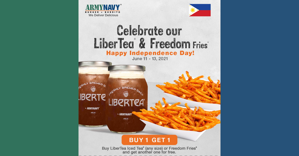Army Navy – Buy 1 Take 1 Independence Day Promo | Manila On Sale