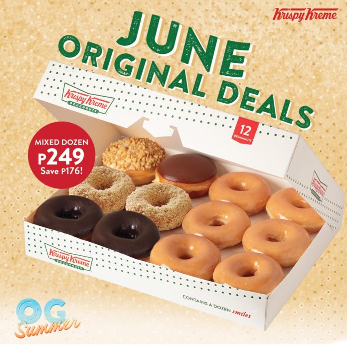 Krispy Kreme – June Original Deals (Save P176) | Manila On Sale