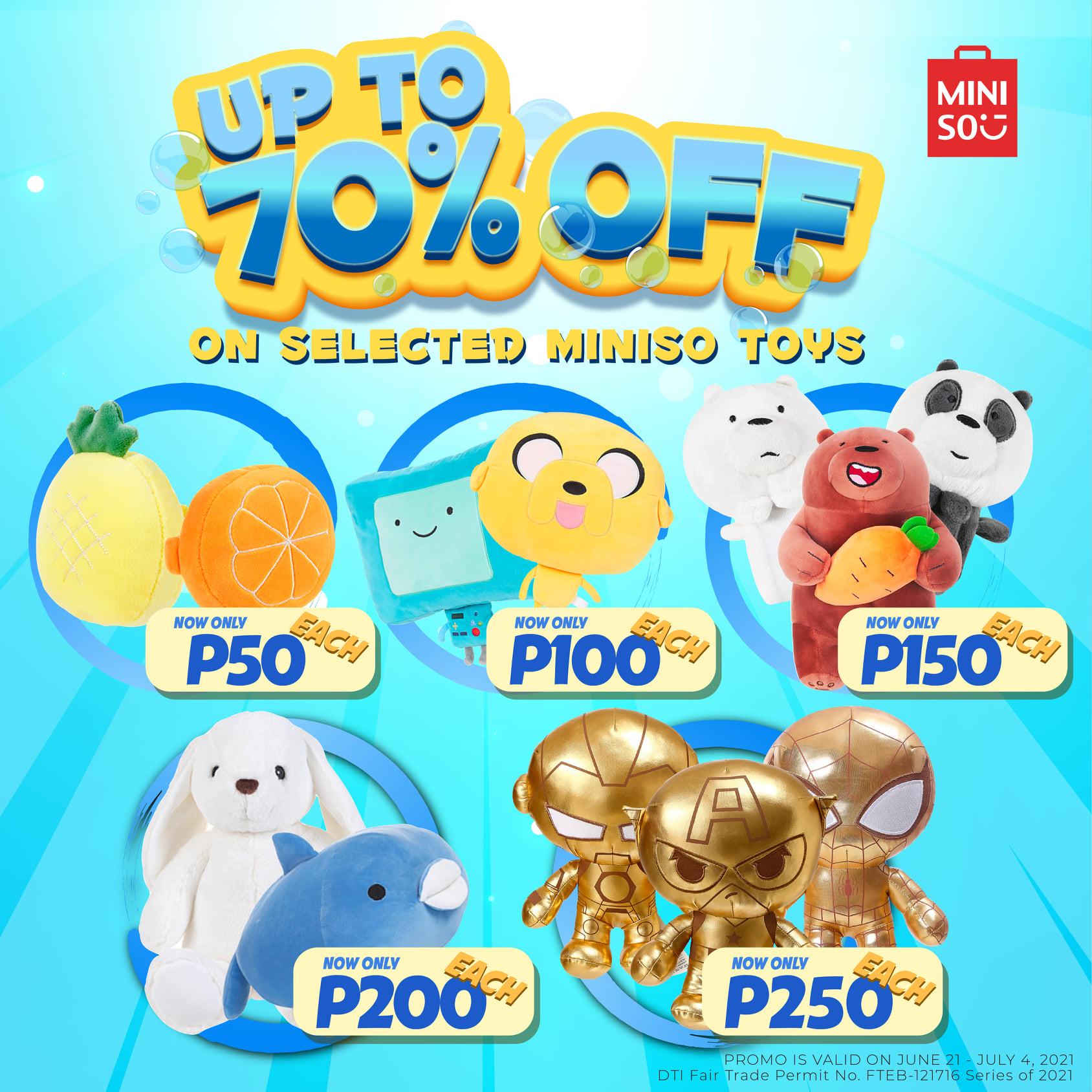 Miniso – Toy Sale | Manila On Sale