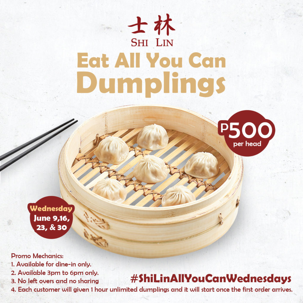 SHI LIN – Eat-All-You-Can Dumplings Promo | Manila On Sale