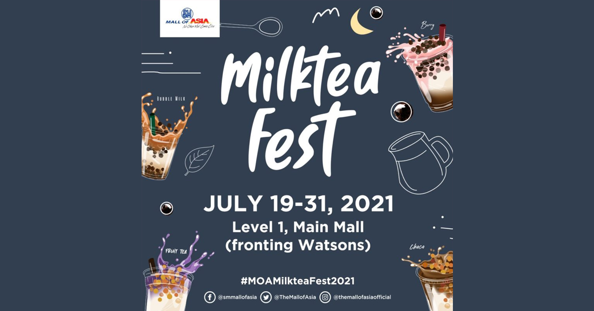 SM Milk Tea Fest – Coco, Macao, Tiger Sugar and more | Manila On Sale