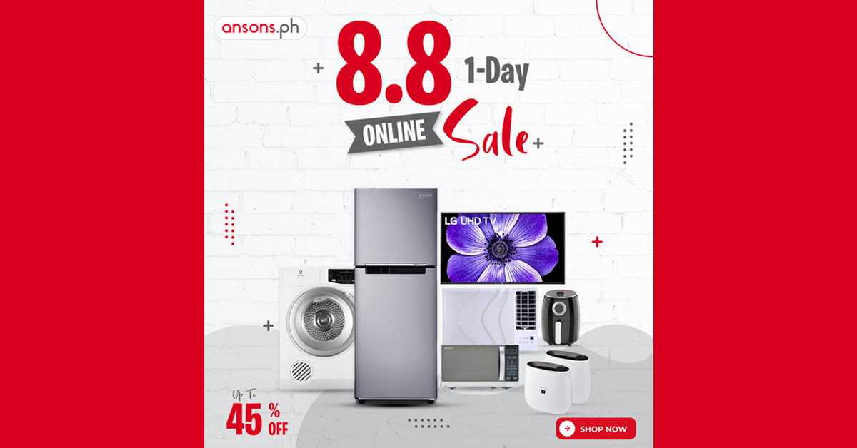 Anson’s – 8.8 Online Sale | Manila On Sale