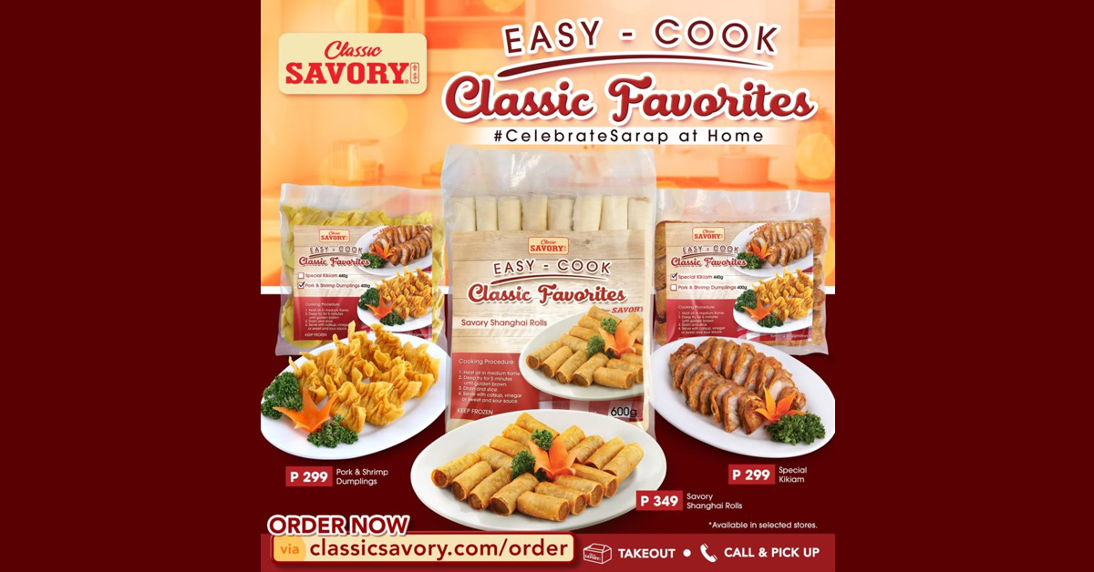 Classic Savory – Easy Cook Packs now Available | Manila On Sale
