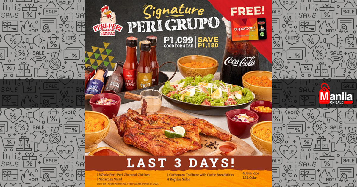 Peri-Peri – Signature Peri Grupo SuperCard Promo | Manila On Sale