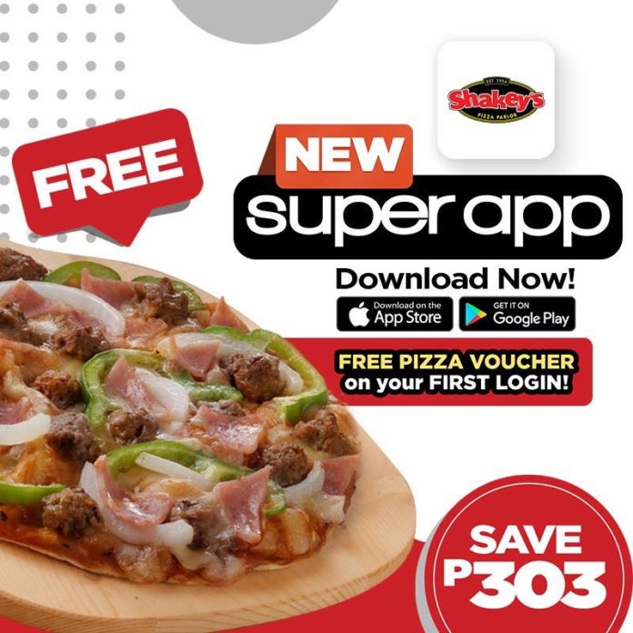 Shakey’s – FREE PIZZA via Super App Promo | Manila On Sale
