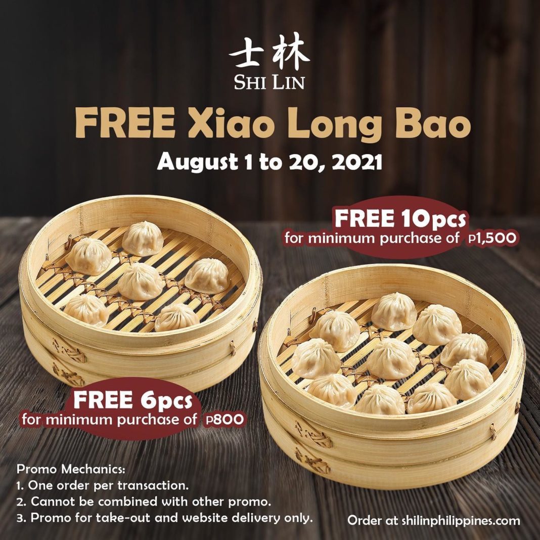 SHI LIN – FREE Xiao Long Bao Promo | Manila On Sale