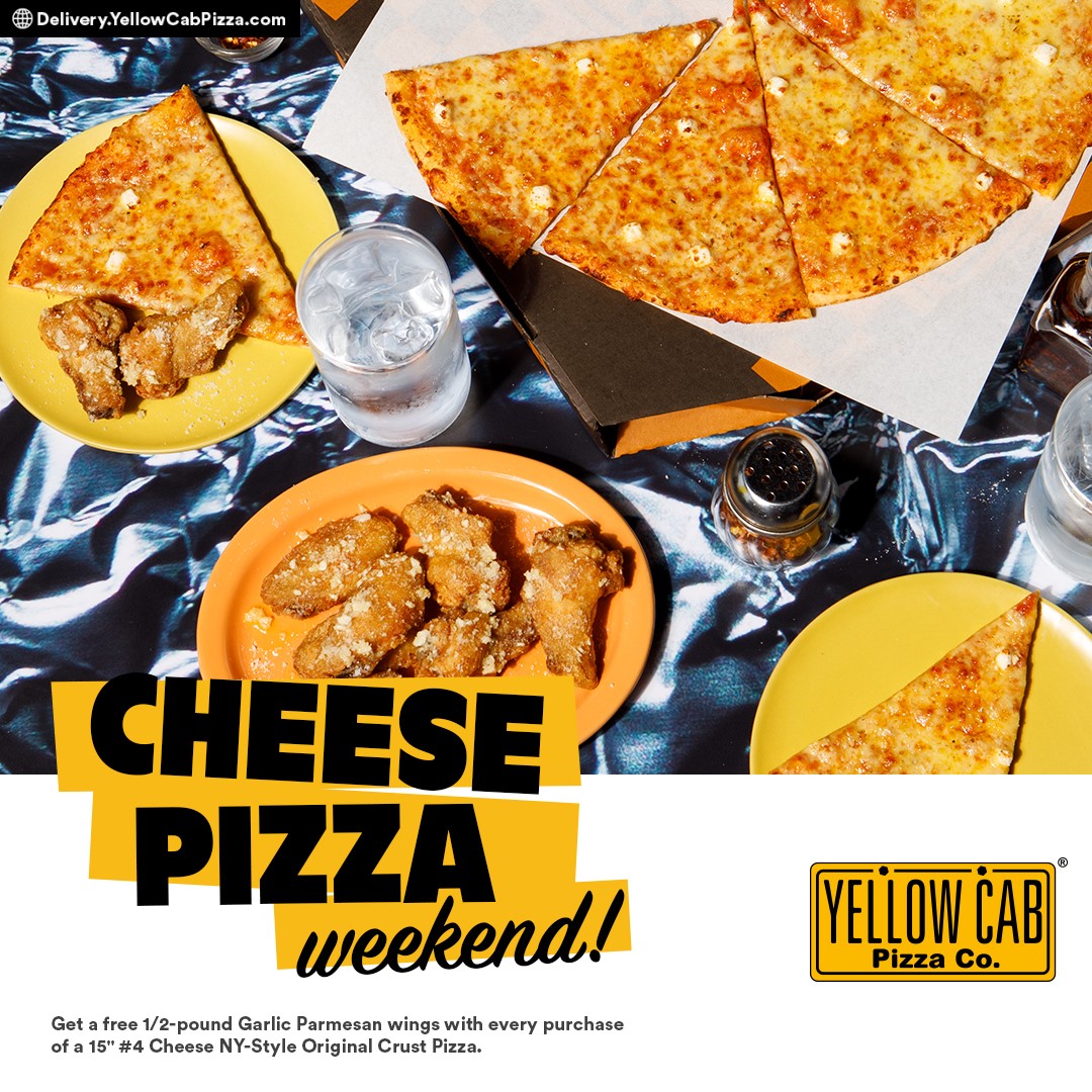 Yellow Cab – Cheese Pizza Weekend Promo | Manila On Sale