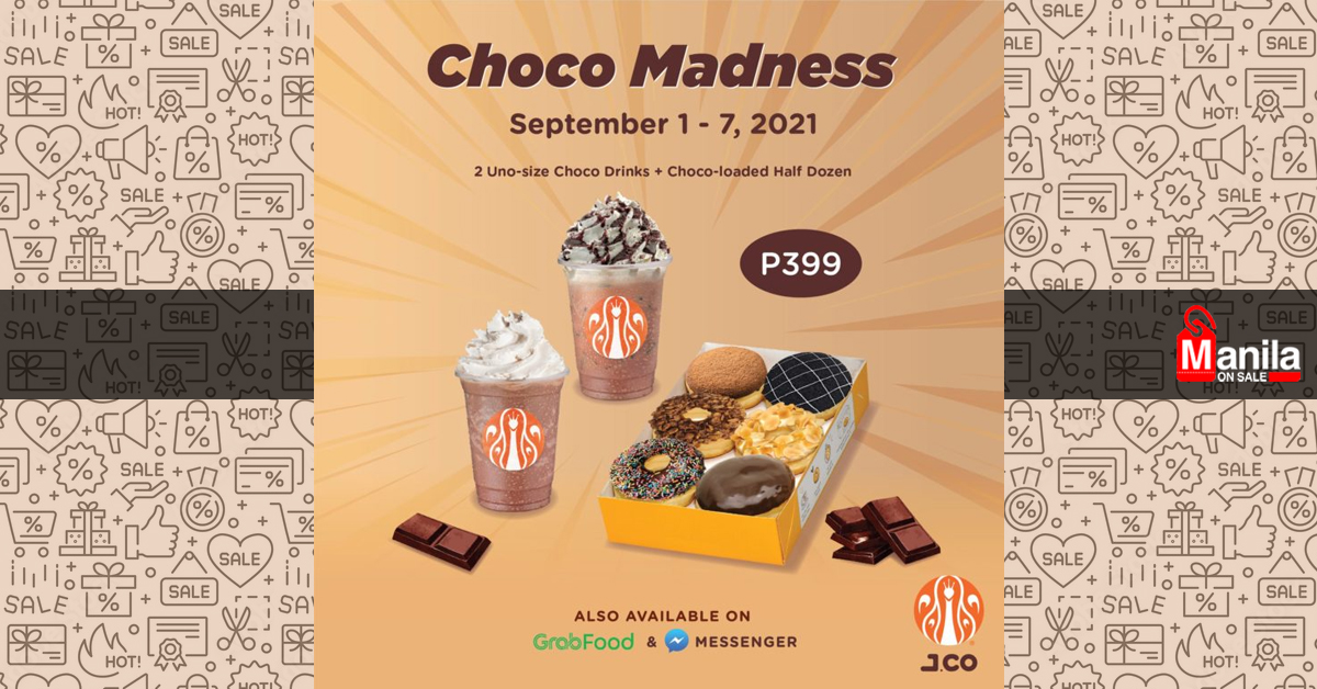 J.CO Donuts – Choco Madness for P399 | Manila On Sale
