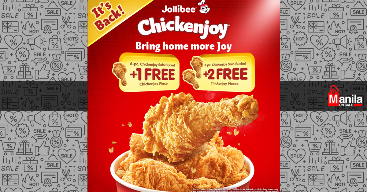 Jollibee – FREE Chickenjoy Promo | Manila On Sale
