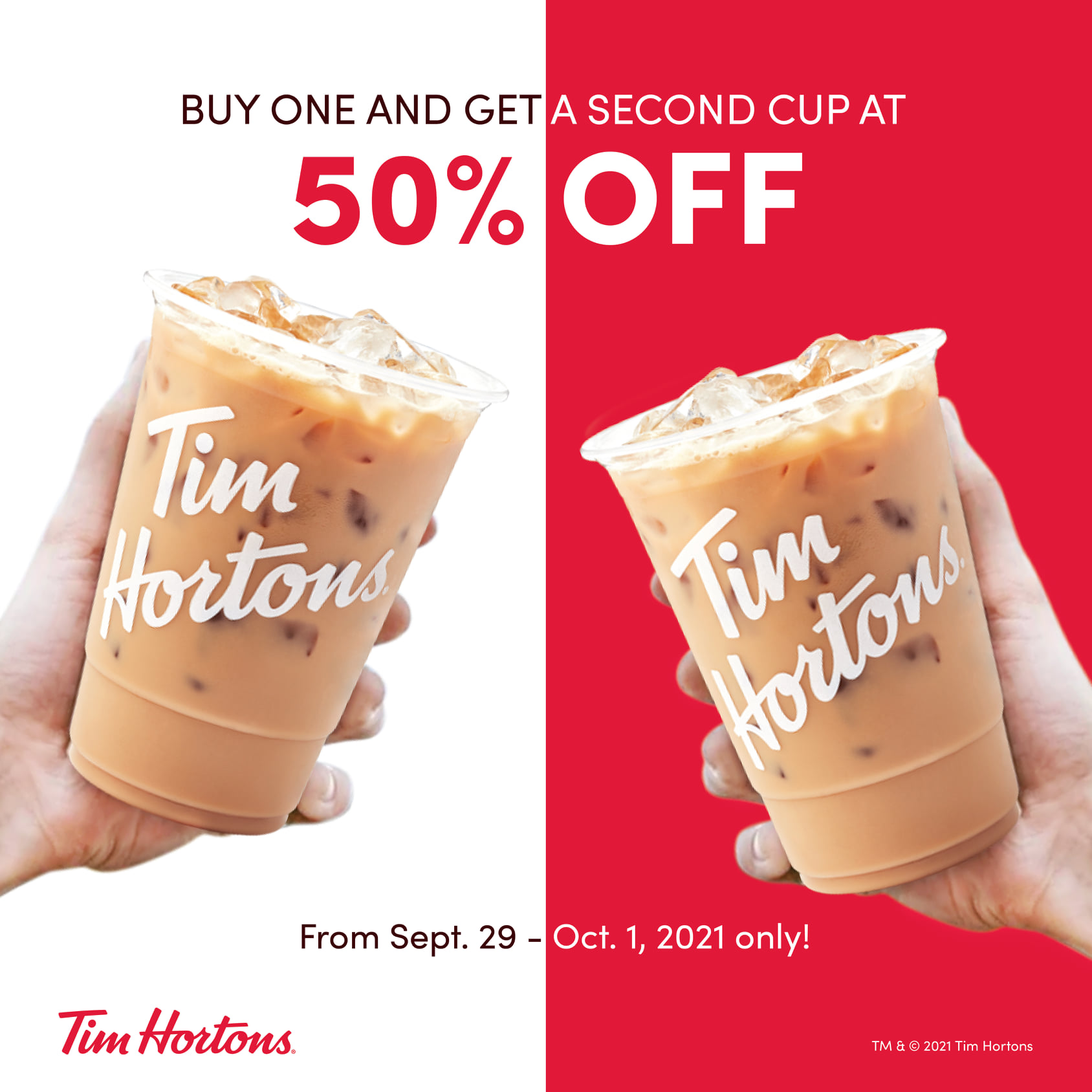 Tim Hortons BUY 1 GET 50 OFF 2nd Cup Manila On Sale tim-hortons-buy-1-get-50-off-2nd-cup-manila-on-sale