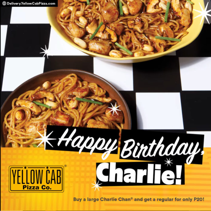 Yellow Cab – P20 Charlie Chan Promo | Manila On Sale