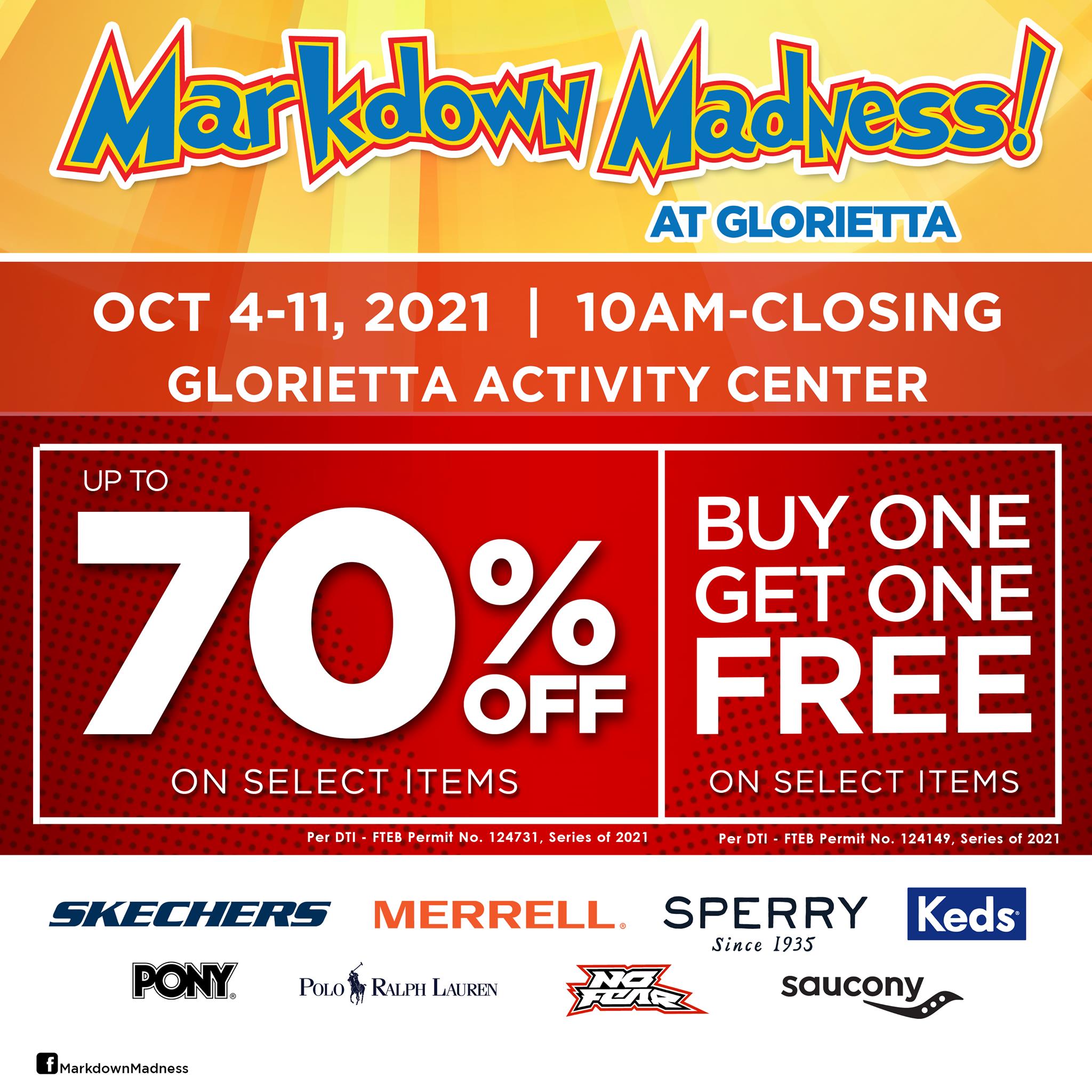 Markdown Madness at the Glorietta Activity Center | Manila On Sale