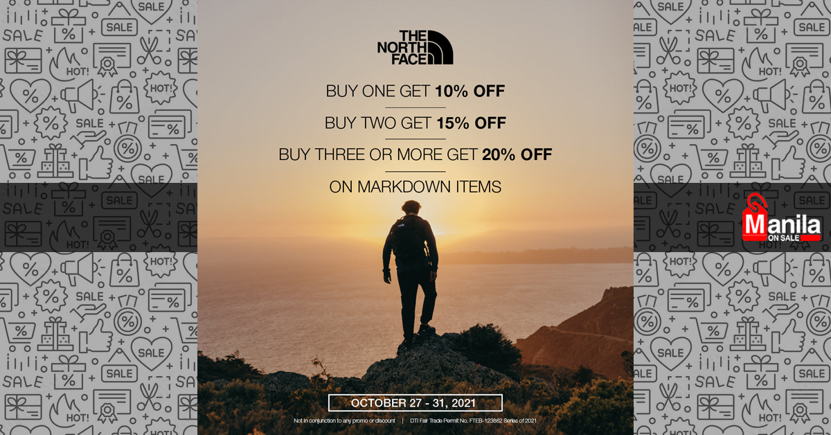The North Face – October Month End Sale | Manila On Sale