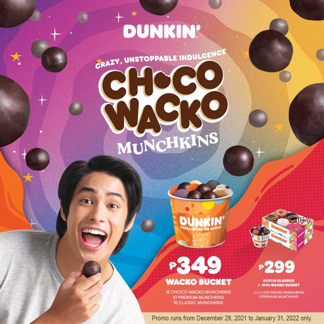 Dunkin’ – Choco Wacko Munchkins Promo | Manila On Sale