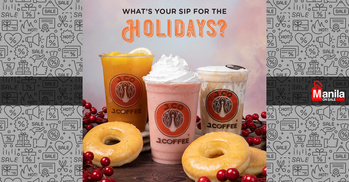 J.CO Donuts – Merry Holiday Sip Promo | Manila On Sale