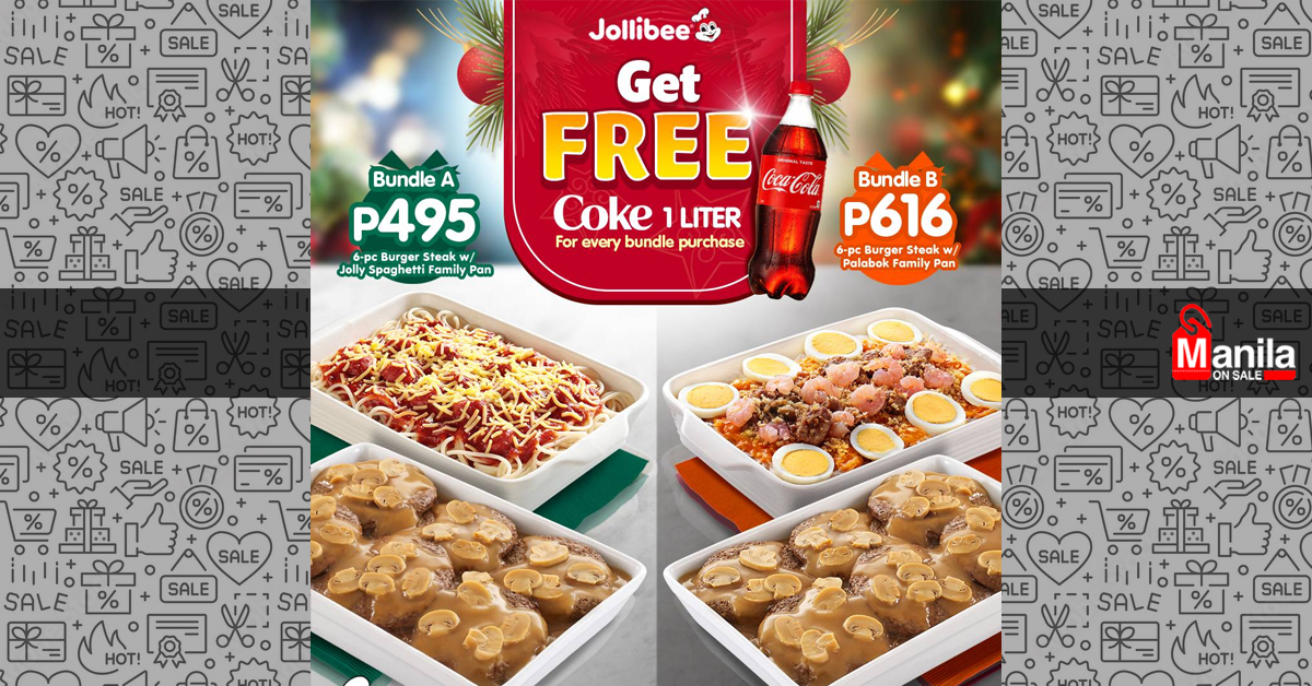 Jollibee – FREE 1L Coke (Delivery Exclusive Deal) | Manila On Sale