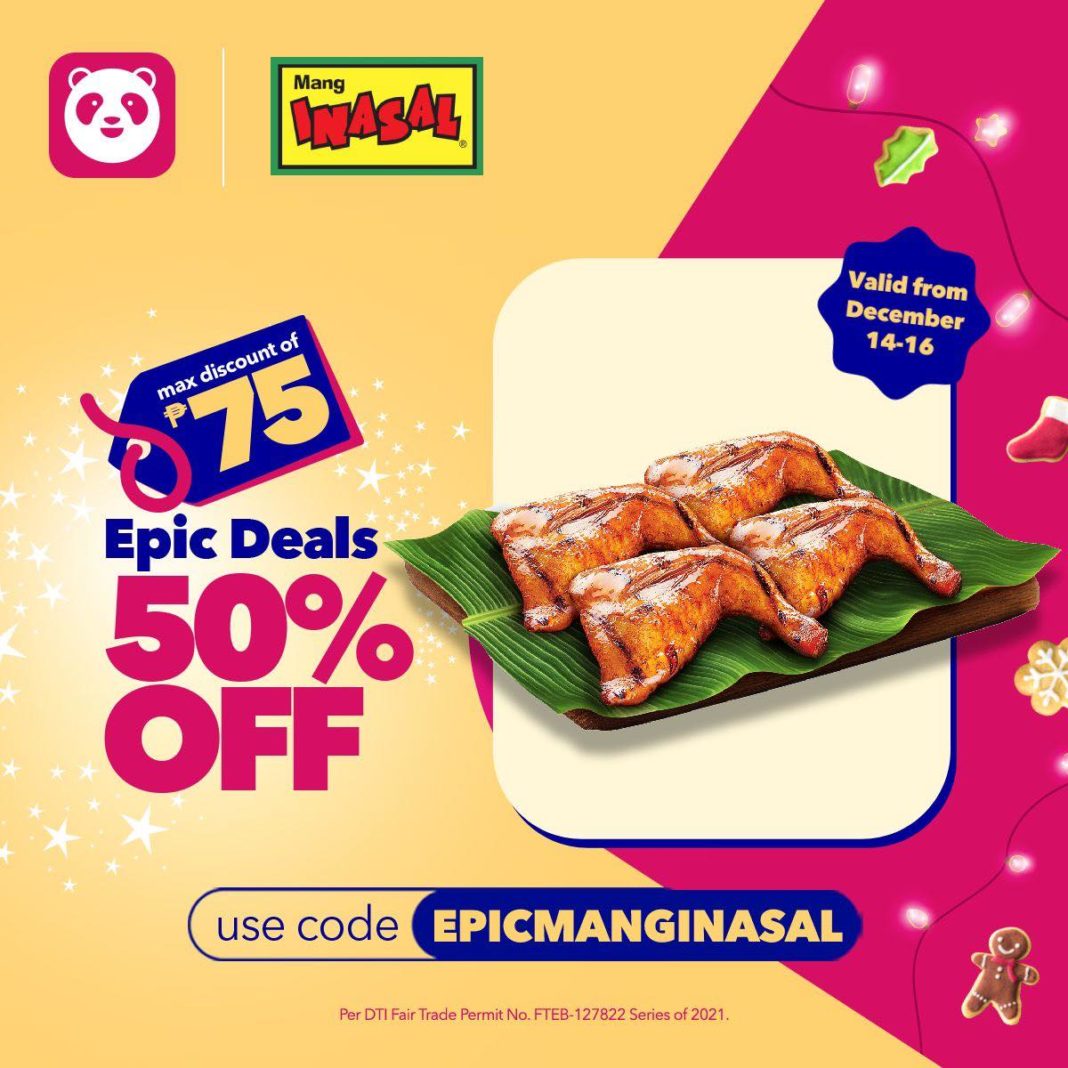 Mang Inasal – 50% OFF via Foodpanda | Manila On Sale