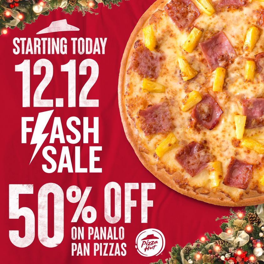 Pizza Hut – 12.12 Flash Sale | Manila On Sale