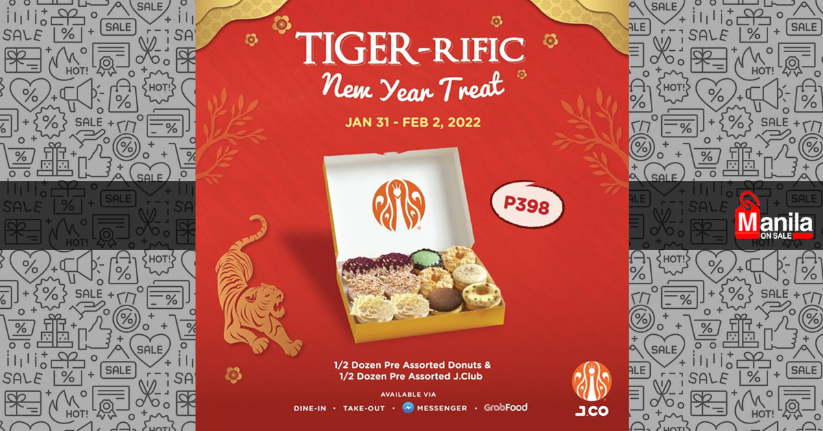 J.CO Donuts – TIGER-rific New Year Treat | Manila On Sale