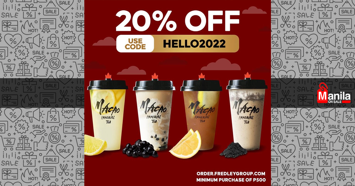 Macao Imperial Tea – 20% OFF Lemon Based Drinks | Manila On Sale